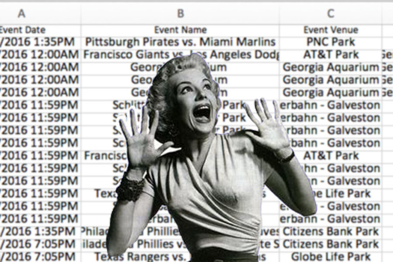 Spreadsheets are Dangerous – InviteManager